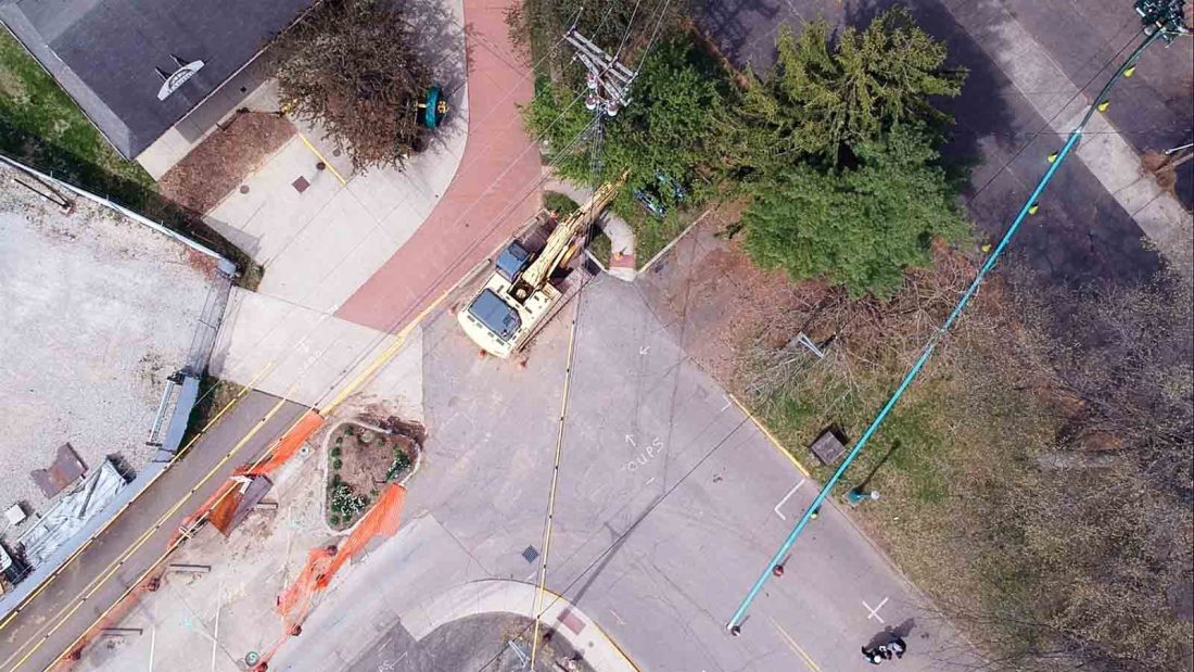 Crews work on Marietta sewer line | News, Sports, Jobs - News and Sentinel